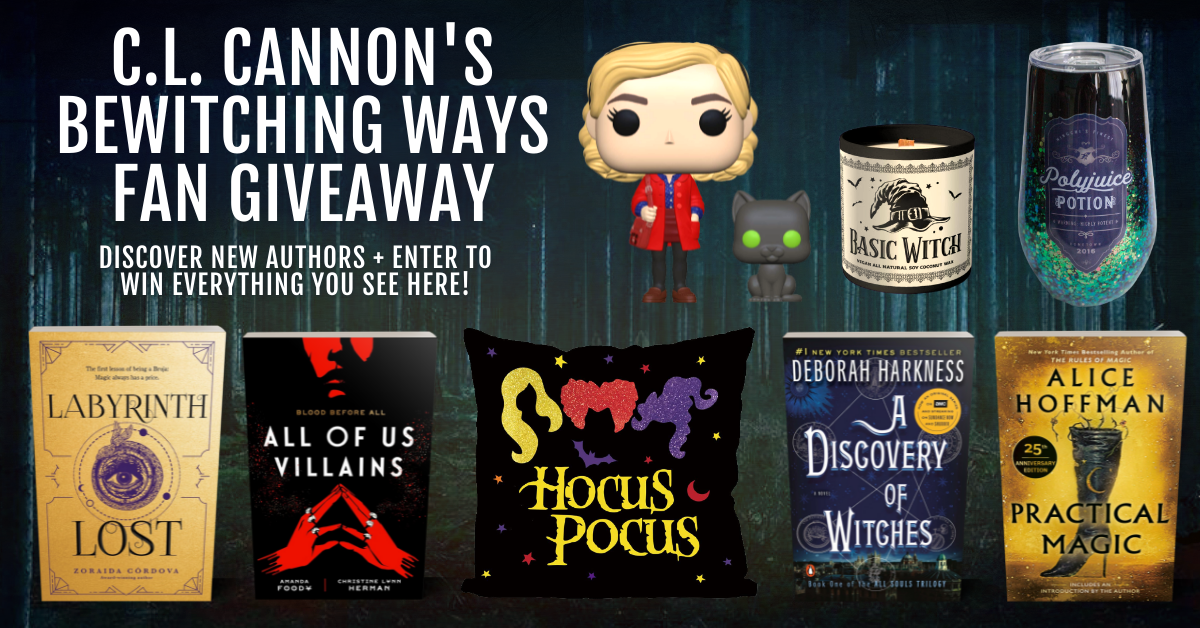 C.L. Cannon’s Bewitching Ways Fan Giveaway!