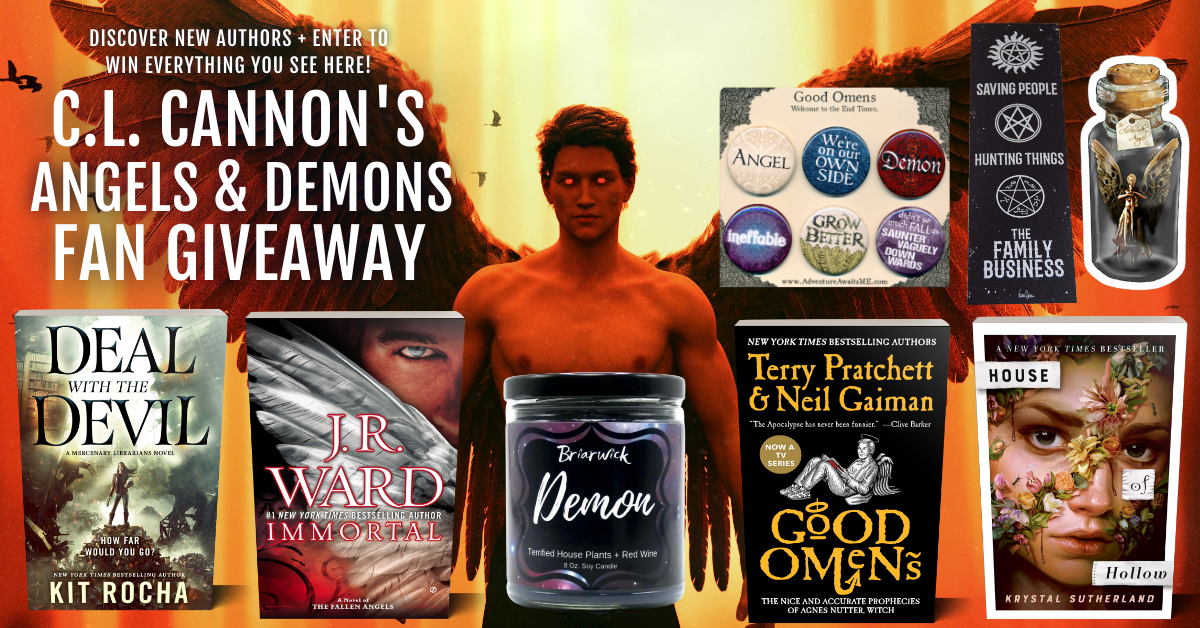 C.L. Cannon's Angels & Demons Fan Giveaway » C.L. Cannon | Fantasy Author
