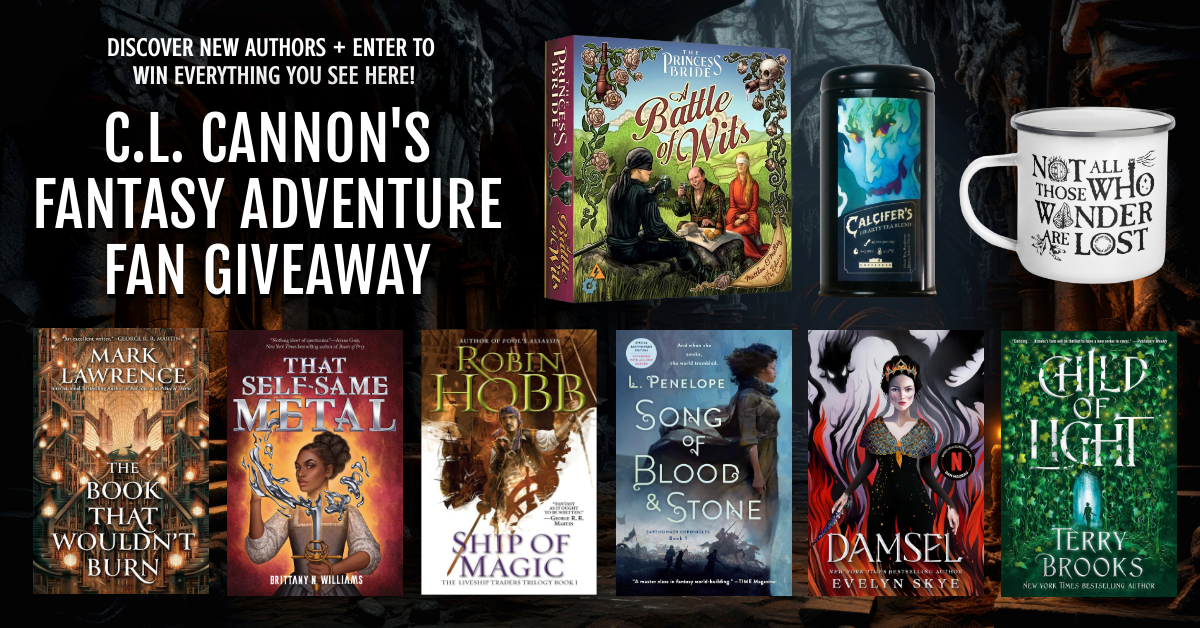 C.L. Cannon's Fantasy Adventure Fan Giveaway » C.L. Cannon | Fantasy Author