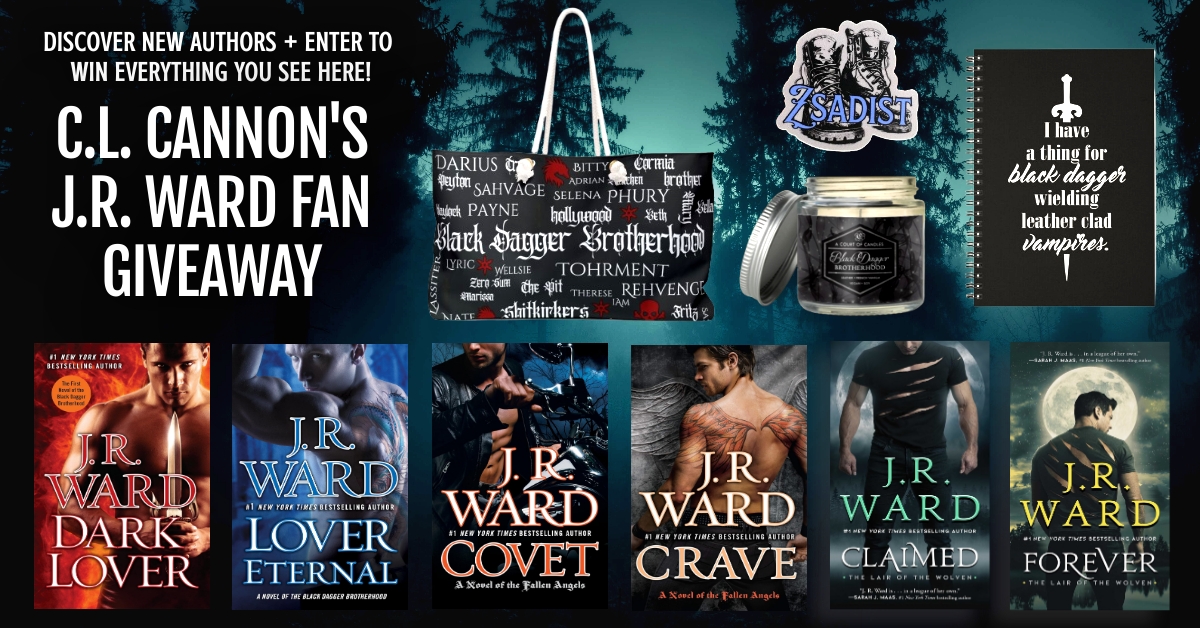 C.L. Cannon’s JR Ward Fan Giveaway!
