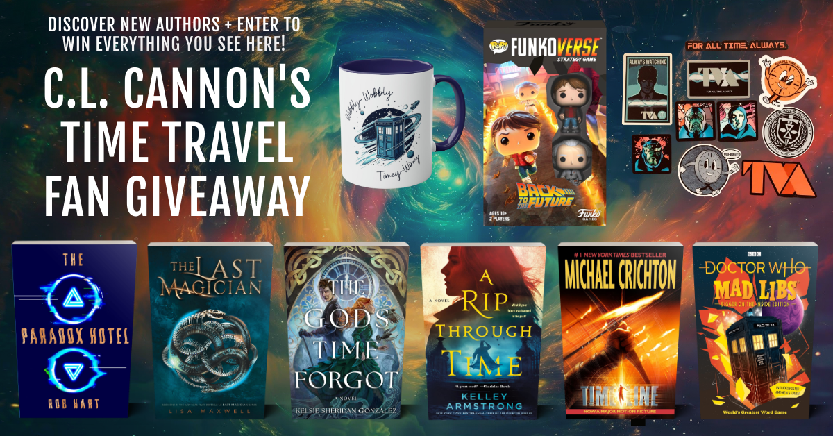 C.L. Cannon's Time Travel Fan Giveaway » C.L. Cannon | Fantasy Author